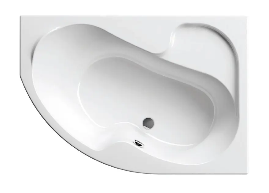 Ravak Rosa I - Asymetrická vana 150 R, 150x105 cm, pravá, bílá ...