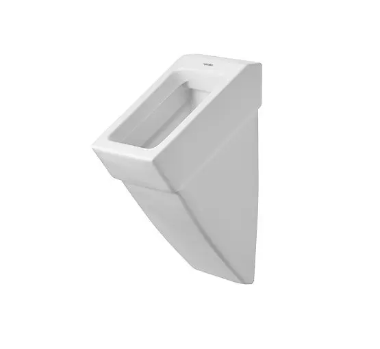 Duravit Vero - Absaug-Urinal 295x320x555 mm, verdeckter Zu- und Ablauf ...
