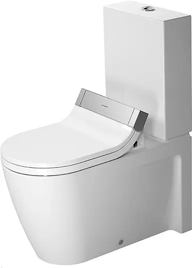 Duravit Starck 2 - Taza combinada de pie, 37x40x73 cm, para asiento de ...