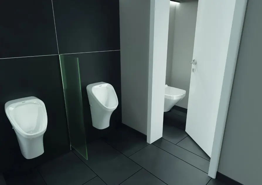 Duravit DuraStyle - Absaug-Urinal Dry, elektronische Betätigung, Ablauf ...