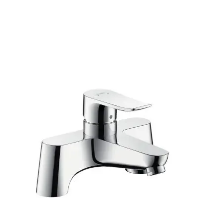 Hansgrohe Metris New - 2-Loch-Hebelmischer für Wannenrand, Chrom ...