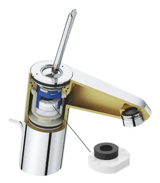 Grohe Eurodisc Joy - Waschtisch Einhebelmischer, verchromt 23425000 ...