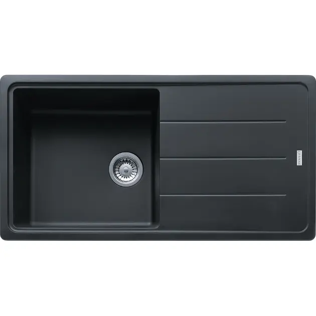 Franke Basis - Fragranit Spülbecken BFG 611, 97x50 cm, Graphit 114.0285 ...