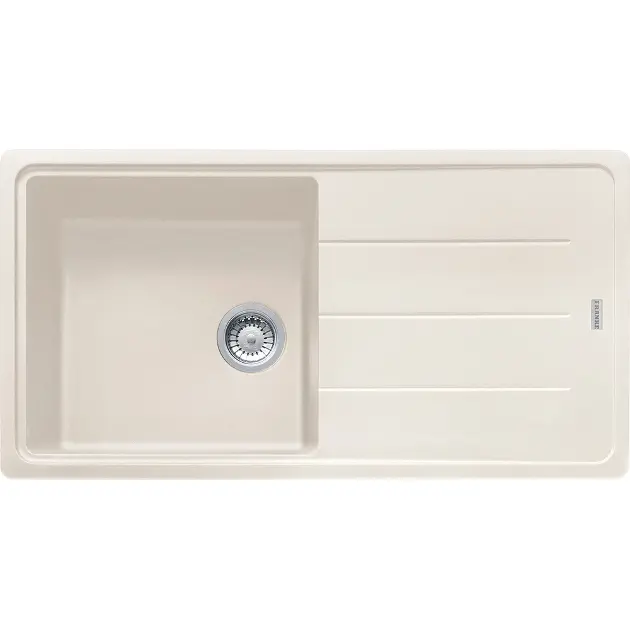 Franke Basis - Fragranit Spülbecken BFG 611, 97x50 cm, Vanille 114.0285 ...
