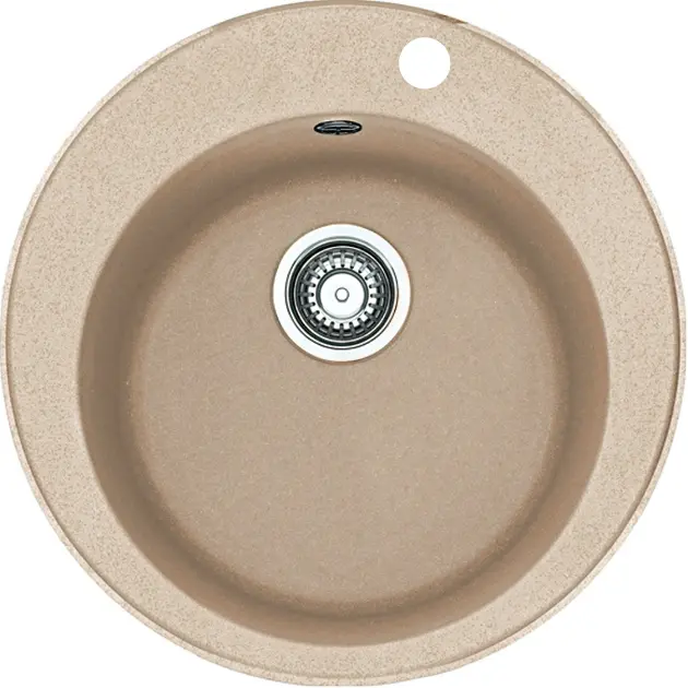 Franke Rondo - Fragranit Spülbecken ROG 610, 51 cm, sand 114.0284.724 ...