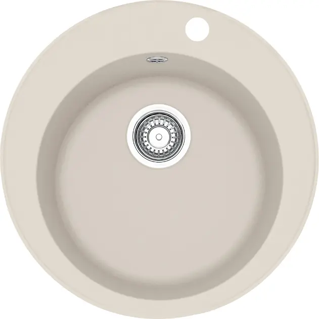 Franke Rondo - Fragranit Spülbecken ROG 610, 51 cm, Vanille 114.0284. ...