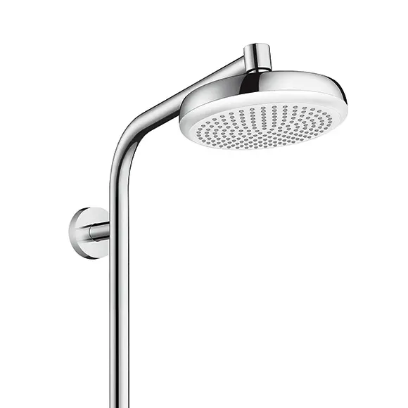 Hansgrohe Crometta 160 - Duschsäule Showerpipe mit Armatur, 16 cm ...