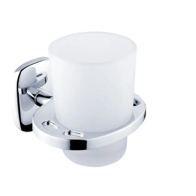 Nimco Simona - Držák kartáčků a sklenky, chrom SI 7257C-26 | Sanitino.cz