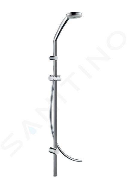 Hansgrohe Croma 100 Set Douchette Multi 3 Jets Barre Murale Unica