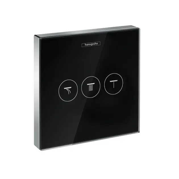 Hansgrohe Shower Select - Robinet encastrable pour 3 sorties, noir ...