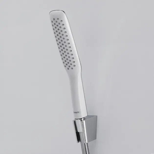 Hansgrohe PuraVida - Duschkopf 120 Air 1jet, weiß / verchromt 28558400 ...