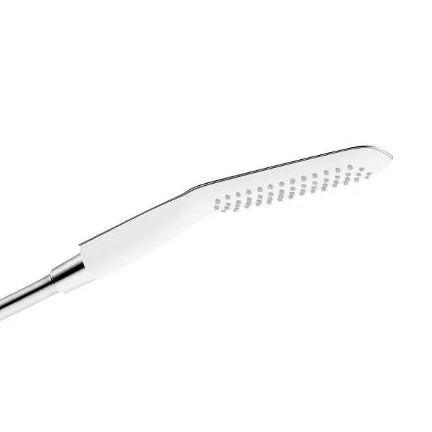 Hansgrohe PuraVida - Duschkopf 120 Air 1jet, weiß / verchromt 28558400 ...