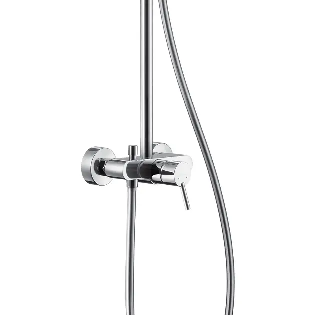 Hansgrohe Croma 160 - Set de douche Showerpipe avec mitigeur à levier ...