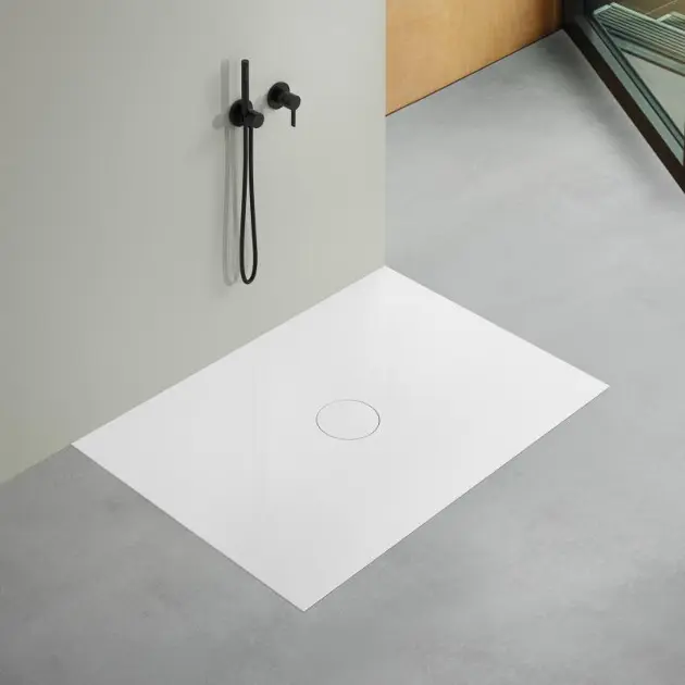 Bette Air - Plato de ducha 120x100 cm, BetteGlaze Plus, blanco 7355 ...