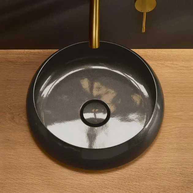 Bette Craft - Lavabo sobre encimera, diámetro 35 cm, BetteGlaze Plus ...