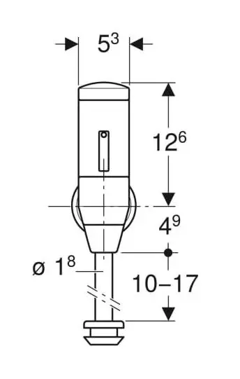 Geberit Sistemas de descarga de WC - Sensor electrónico de descarga ...