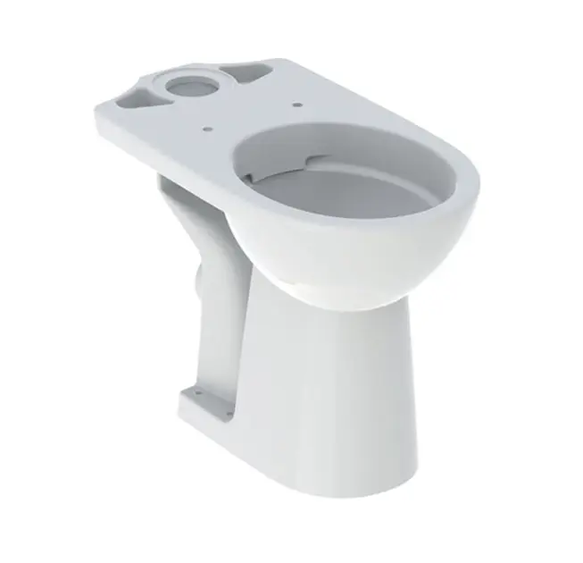 Geberit Selnova Comfort - Stand-WC, Abgang waagerecht, Rimfree, weiß ...