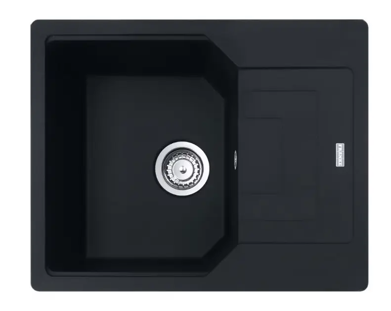Franke Urban - Lavello in fragranite UBG 611-62, 62x50 cm, nero opaco ...