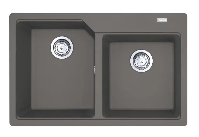 Franke Urban - Fragranitový drez UBG 620-78, 78x50 cm, sivý kameň 114. ...