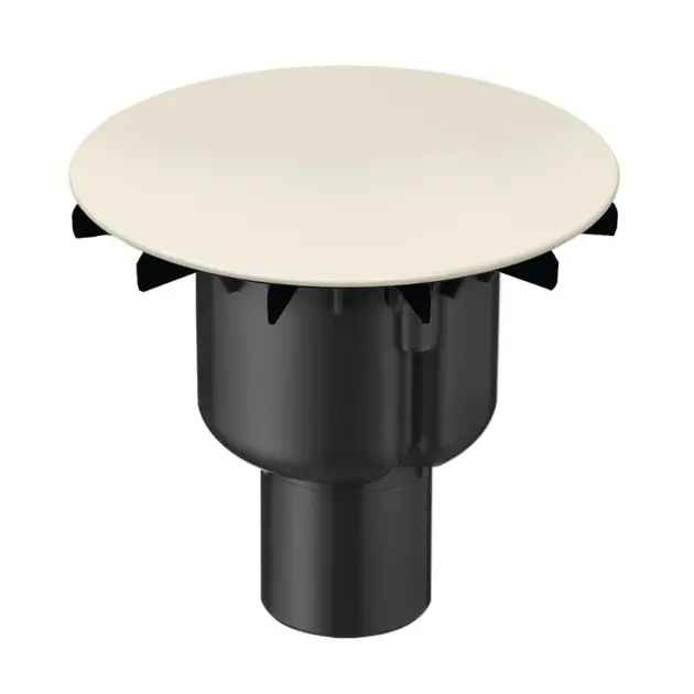 Bette Air - Ablaufgarnitur für Duschwannen, vertikaler Ablauf, Cream ...