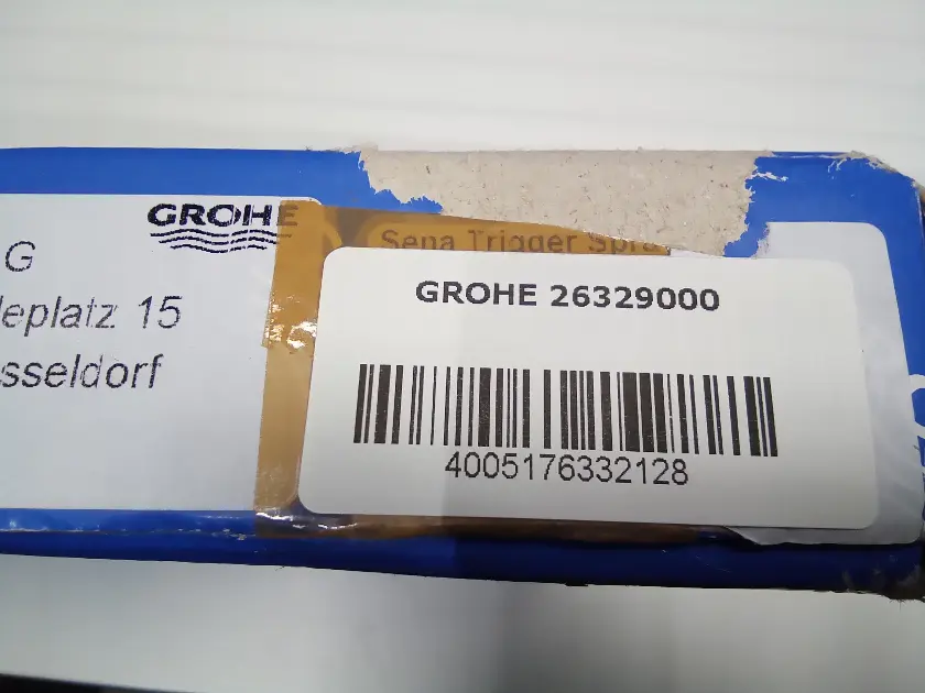 Grohe Sena - Nástěnný ventil s ruční bidetovou sprškou, chrom ...