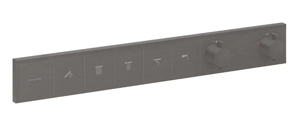 Hansgrohe RainSelect - Unterputz-Thermostatarmatur, für 5 Verbraucher ...