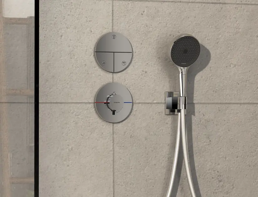 Hansgrohe ShowerSelect Comfort - Inbouwventiel, voor 3 functies, chroom ...