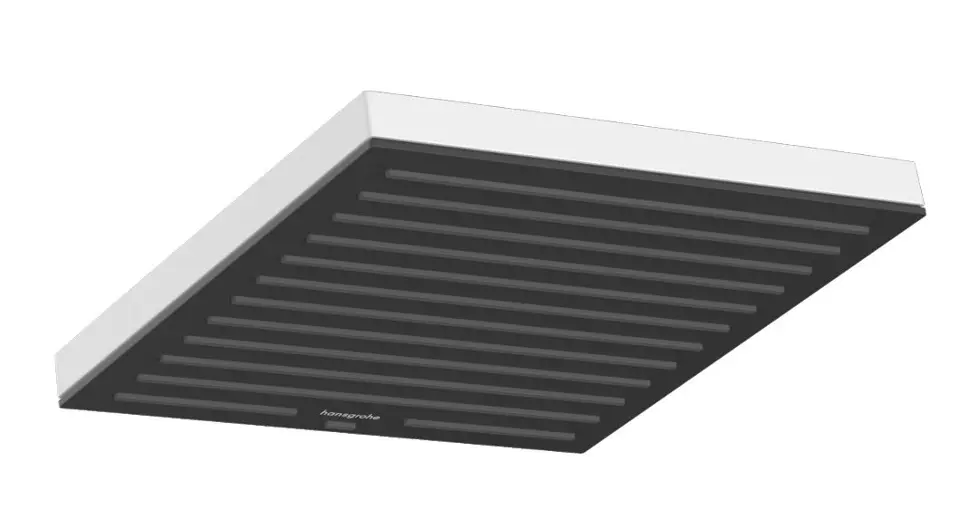 Hansgrohe Pulsify E - Pălărie de duș, 26x26 cm, EcoSmart, alb mat ...