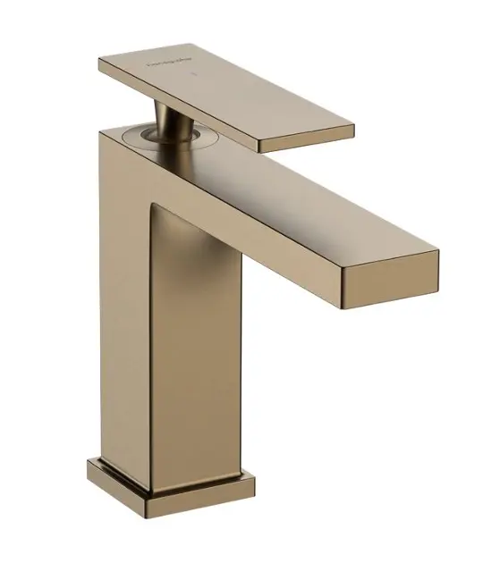 Hansgrohe Tecturis E - Waschtischarmatur, CoolStart, EcoSmart, Bronze ...