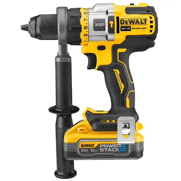 DeWALT Werkzeuge - 18V Akku-Schlagbohrmaschine, 2x 5,0 Ah Akkus DCD999H2T | Sanitino.de