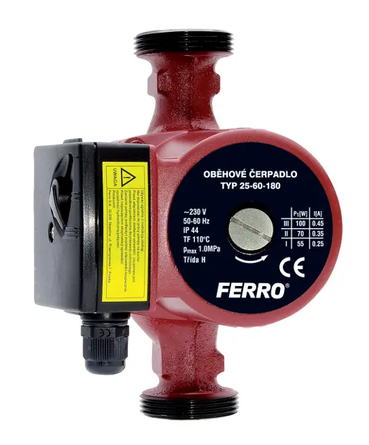 Novaservis - Pompa obiegowa Ferro, typ 25-60, 180 mm W0202 | Sanitino.pl