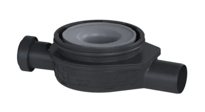 Kessel Siphons salle d'eau - Siphon du vidage de sol, avec raccord DN ...