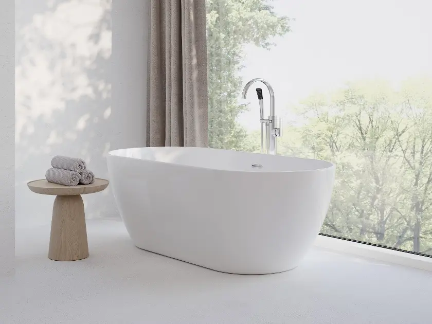 Ravak Freedom O - Volně stojící vana 169x80 cm, bílá XC00100044 ...