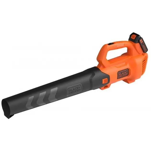 BLACK+DECKER Zahradní technika - 18V AKU fukar na listí, 1x aku 2,5 AH Li-Ion, nabíječka ...