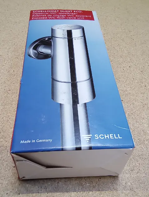 Schell Schellomat - Tlakový splachovač WC SILENT ECO, chrom 022490699ROZ1 | Sanitino.cz