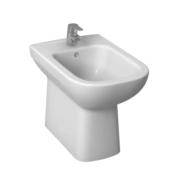 Jika Deep - Bidet a terra, 1 foro per miscelatore, bianco ...