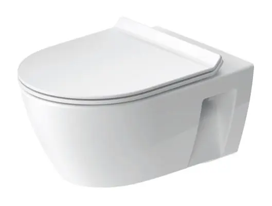 Duravit Duravit No.1 - Wand-WC mit SoftClose-Sitz, Rimless, weiß ...
