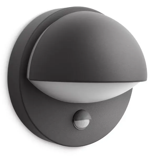 Philips myGarden - Luminaria LED de pared para exteriores, diámetro 20 ...