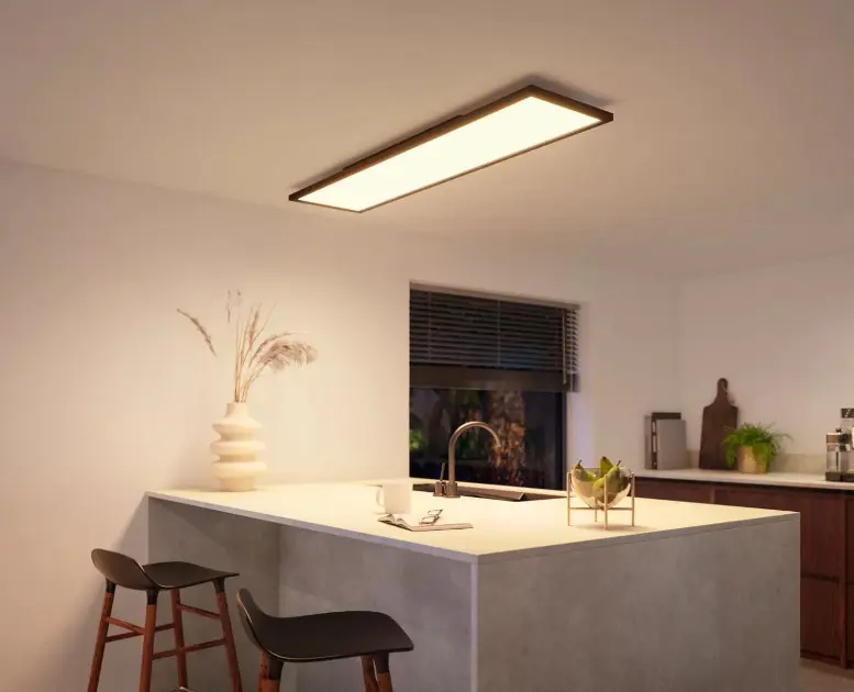 Philips Hue Illuminazione smart - Plafoniera Smart LED, 120x30 cm, 39 W ...