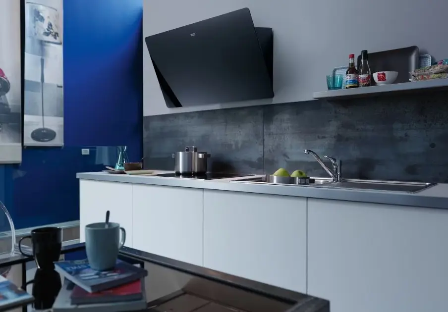 Franke Smart - Odsavač par FSMA 605 BK, šířka 60 cm, černé sklo 110. ...