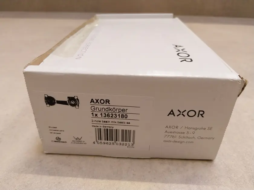 Axor - Těleso pro umyvadlovou baterii pod omítku 13623180ROZ1 | Sanitino.cz