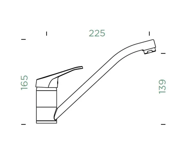 SCHOCK Cosmo - Spültischarmatur, Asphalt 525001GAS | Sanitino.de