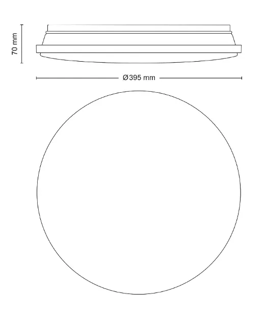 Philips Osvětlení - Stropní LED svítidlo, průměr 40 cm, 24 W ...