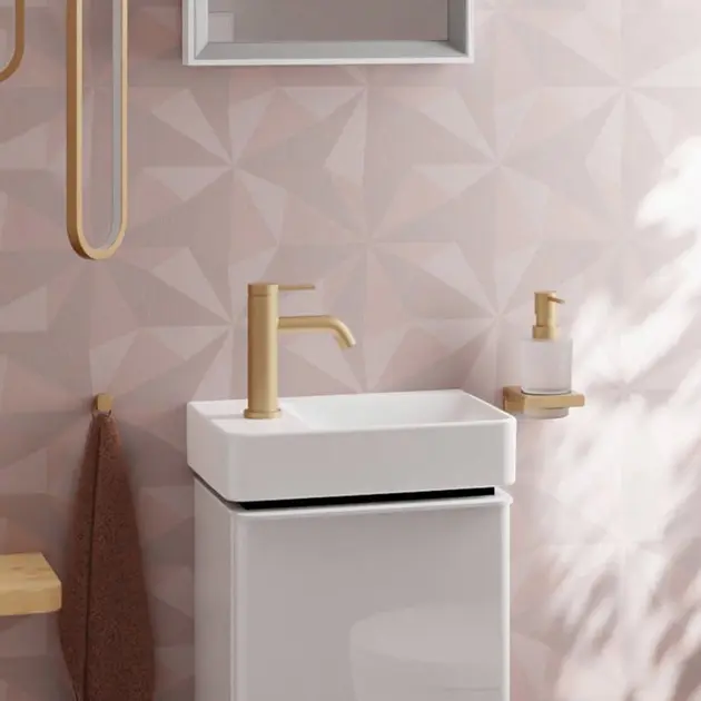 Hansgrohe Xelu Q - Umývadielko 36x25 cm, bez prepadu, otvor na batériu ...