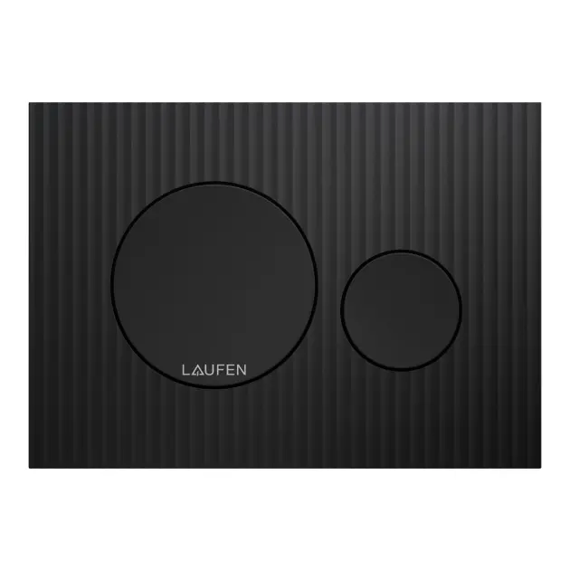 Laufen INEO - Betätigungsplatte, schwarz matt H9001167160001 | Sanitino.de