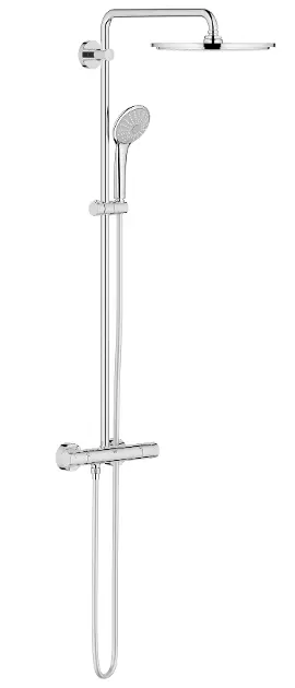 Grohe Euphoria - Sprchový set 310 s termostatem, 3 proudy, chrom ...