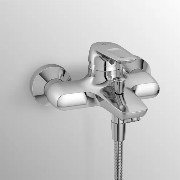 Ideal Standard CeraMix Blue - Badewannenarmatur, mit Zubehör, Chrom ...