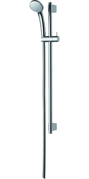 Ideal Standard Idealrain Pro - Conjunto de cabezal de ducha, 1 chorro, barra y manguera, cromo ...
