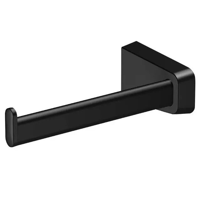 Sapho Zen - Suport pentru hârtie igienică fără capac, negru 166480 ...