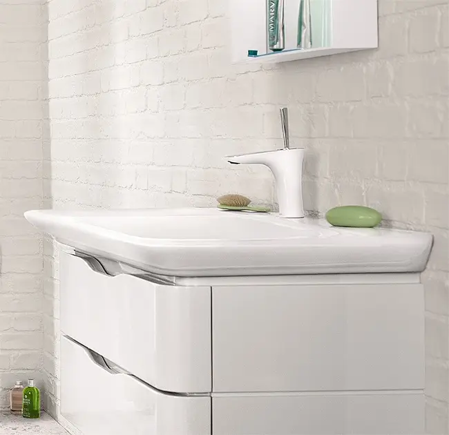 Hansgrohe PuraVida - Miscelatore monocomando 110 per lavabo, con ...